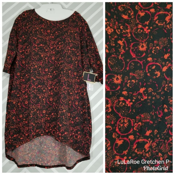 LuLaRoe | Tops | L Geometric Lularoe Irma | Poshmark